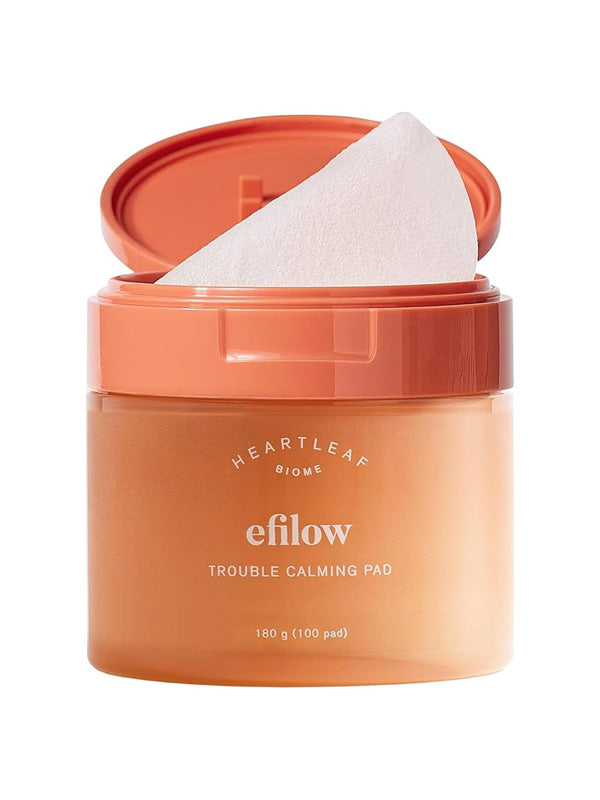 EFILOW Heartleaf Biome Trouble Calming Pad 100pcs – C&C Cosmetics Korean